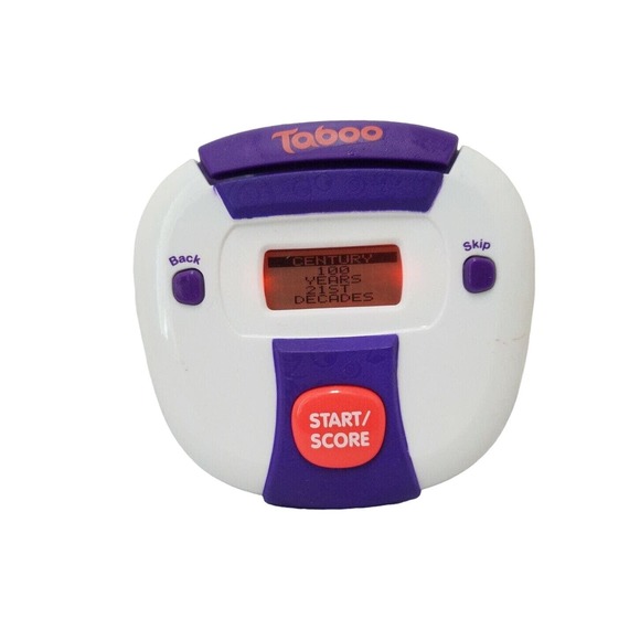 Hasbro | Games | Electronic Taboo Buzzd 23 Hasbro Game Pass And Party ...